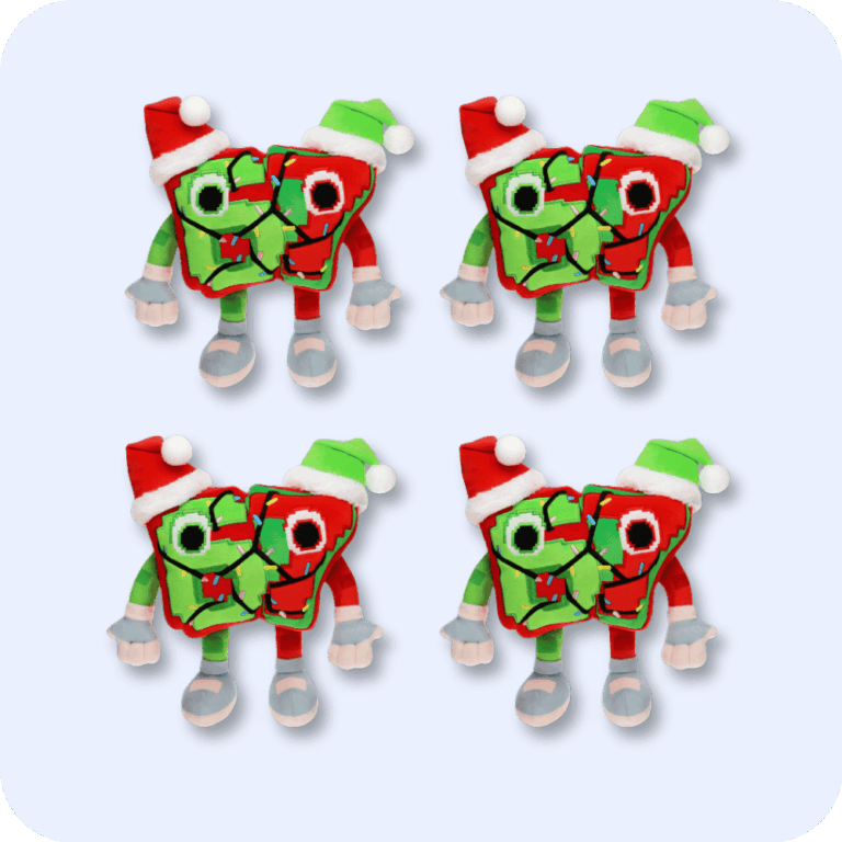 Festive 67 Plush – Official 67 Plush Brainrot Store